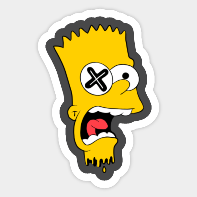Bart Simpson Stickers